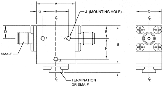 Broad Band Coxial Circulators